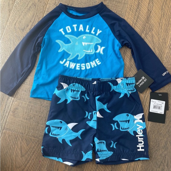 Hurley | Swim | Hurley Baby Boy Swim Set | Poshmark